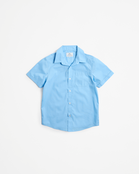 Short Sleeve School Shirt - Light Blue | Target Australia