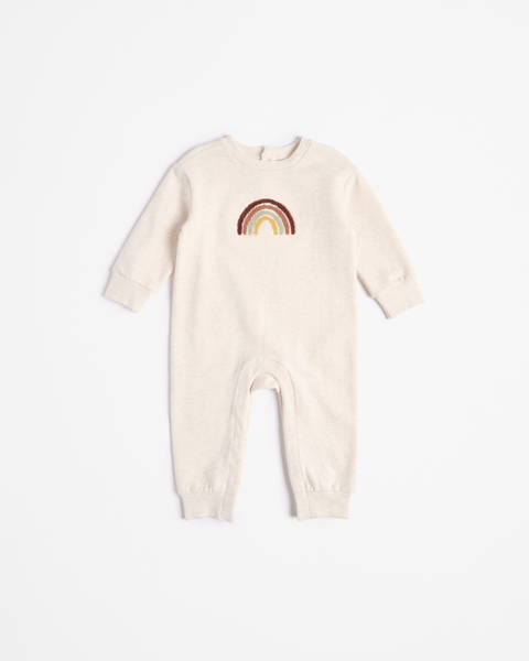 Baby Fleece Coverall - Rainbow | Target Australia