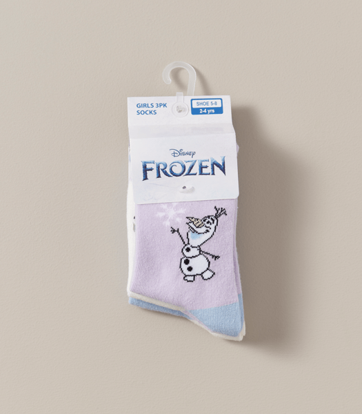 3 Pack Disney Frozen Socks | Target Australia
