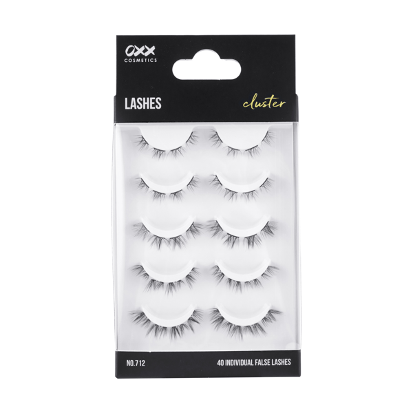 40 Pack Cluster False Lashes, No. 712 - OXX Cosmetics | Target Australia