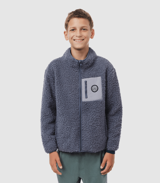 Piping Hot Zip Sherpa Jacket | Target Australia