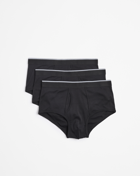 Australian Cotton Blend 3 Pack Classic Briefs - Maxx - Black | Target ...