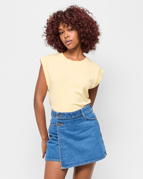 Petites Denim Skort | Target Australia