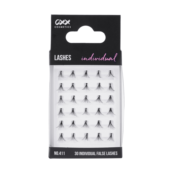 30 Pack Individual False Lashes, No. 411 - OXX Cosmetics | Target Australia