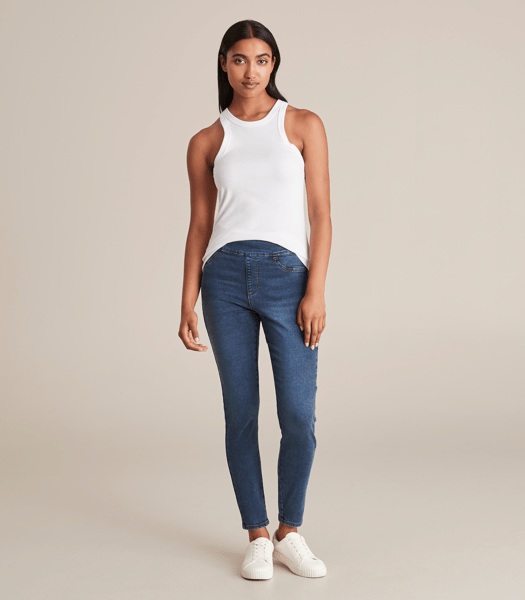 Lydia High Rise Ankle Length Denim Jeggings | Target Australia