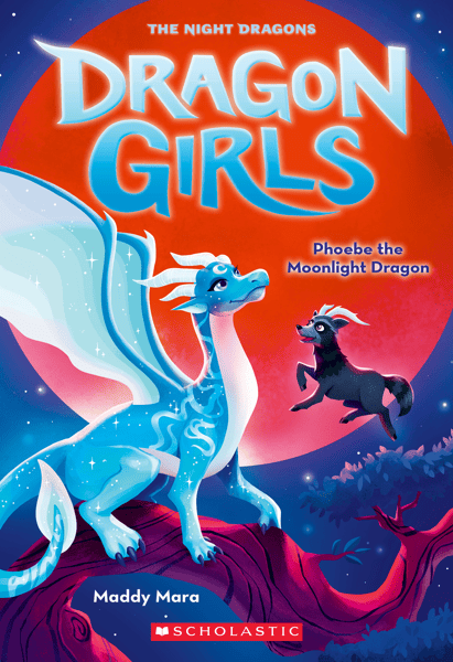 Phoebe The Moonlight Dragon Dragon Girls 8 Maddy Mara Target Australia