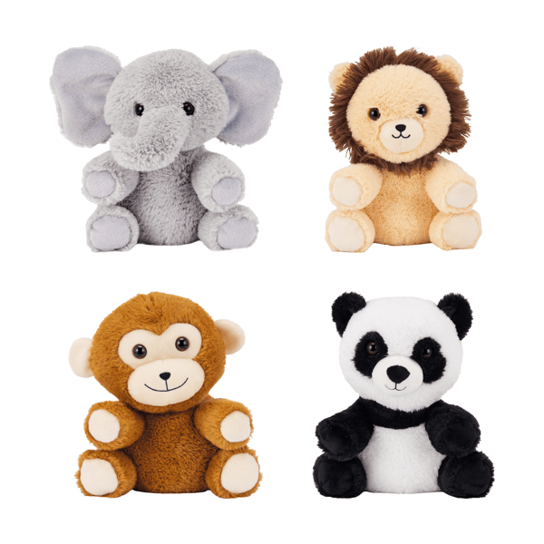 Soft Faux Fur Jungle Animal, Assorted - Anko | Target Australia