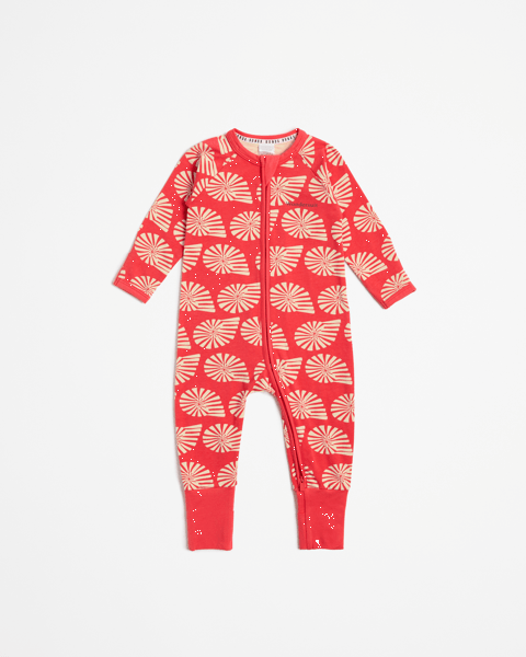 Bonds Baby Print Zip Wondersuit Coverall - Seashell | Target Australia