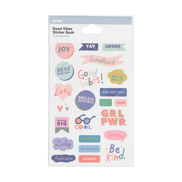 Teen Sticker Book - Anko | Target Australia