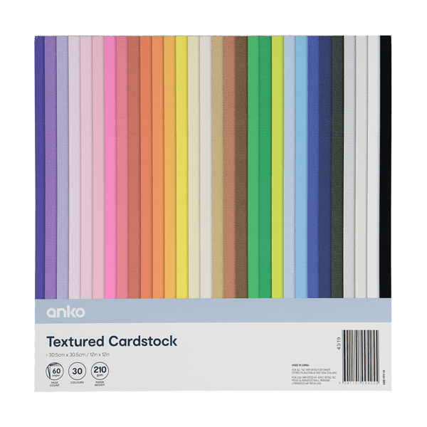 Textured Card Stock, 60 Pack - Anko | Target Australia