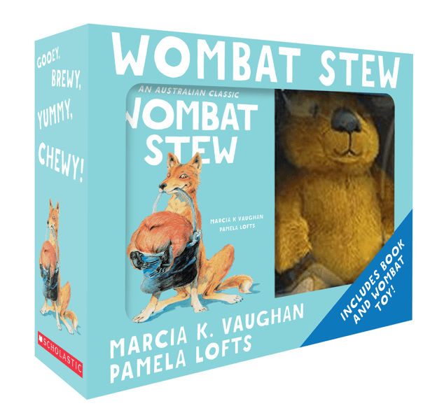 Wombat Stew Book and Plush by Marcia K. Vaughan - Book | Target Australia