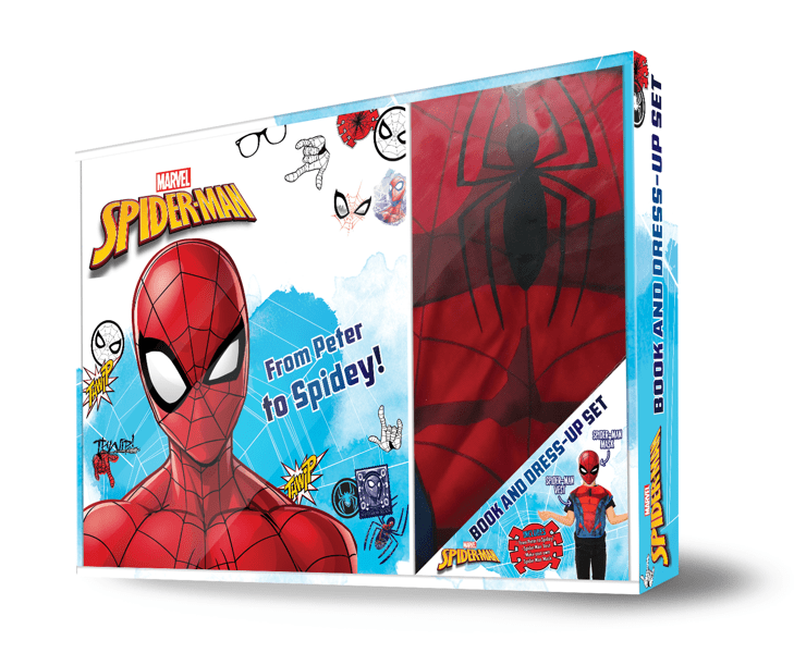 Marvel Spider-Man: Book And Dress-Up Set | Target Australia