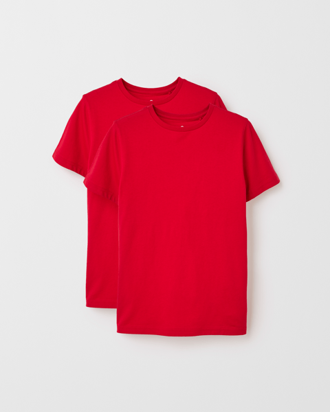 Australian Cotton 2 Pack School T-Shirt - Red | Target Australia