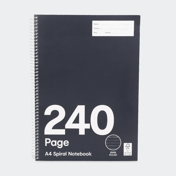 A4 Spiral Notebook - Anko | Target Australia
