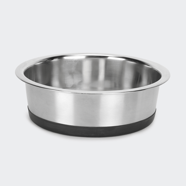 Pet Bowl Stainless Steel & Rubber - Anko | Target Australia
