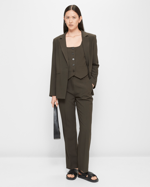 Tailored Tapered Leg Pants - Preview | Target Australia