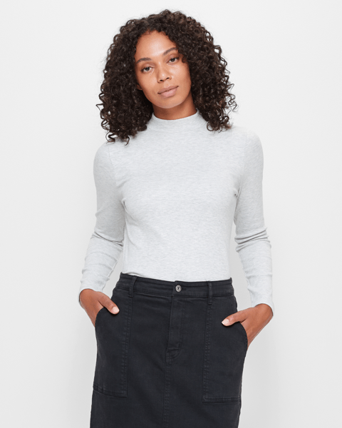 Australian Cotton Ribbed Skivvy | Target Australia