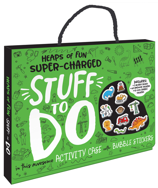Heaps Of Fun Super-Charged Stuff To Do - Bubble Sticker Activity Case ...