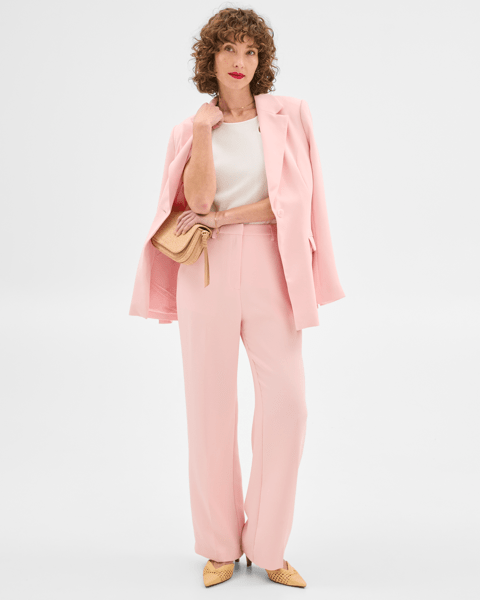 Tailored Crepe Straight Leg Pants - Preview | Target Australia