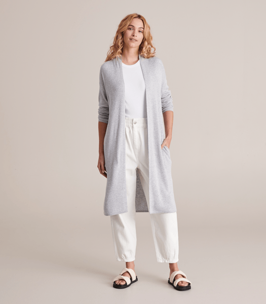 Ribbed Edge-To-Edge Cardigan | Target Australia