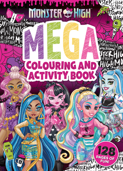 Monster High Mega Colouring and Activity Book | Target Australia