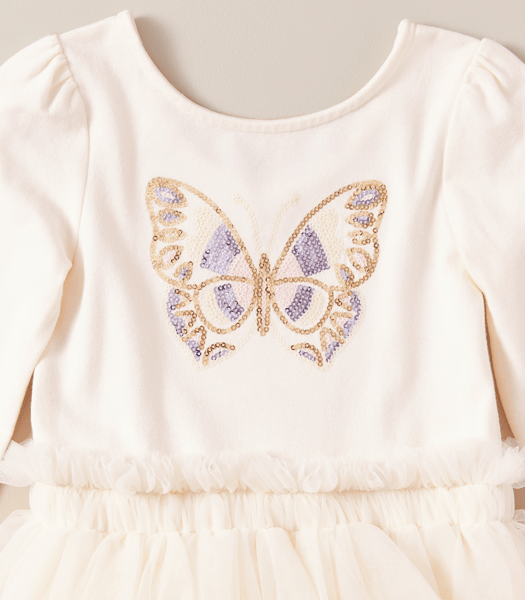 Butterfly Sequin Tulle Dress | Target Australia