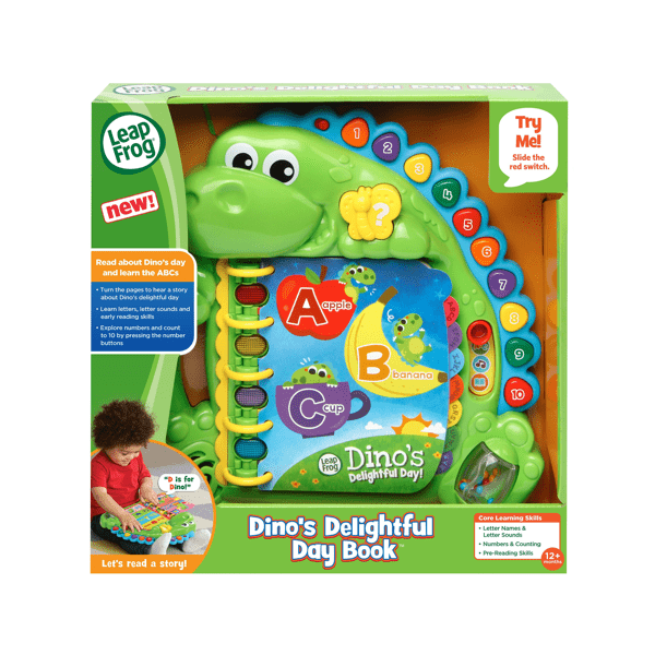 LeapFrog Dino's Delightful Day Book | Target Australia