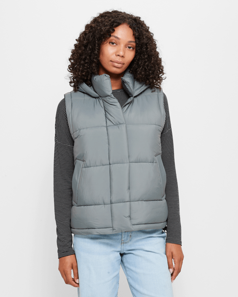 Hooded Puffer Vest | Target Australia