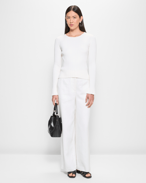 Long Sleeve Variegated Rib Top - Preview | Target Australia