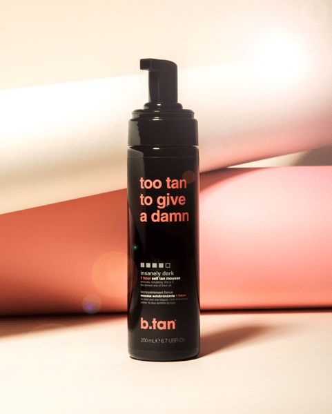 b.tan Too Tan To Give A Damn - Self Tan Mousse 200mL | Target Australia