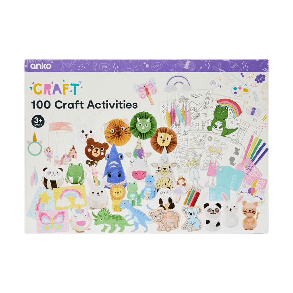100 Craft Activities - Anko | Target Australia