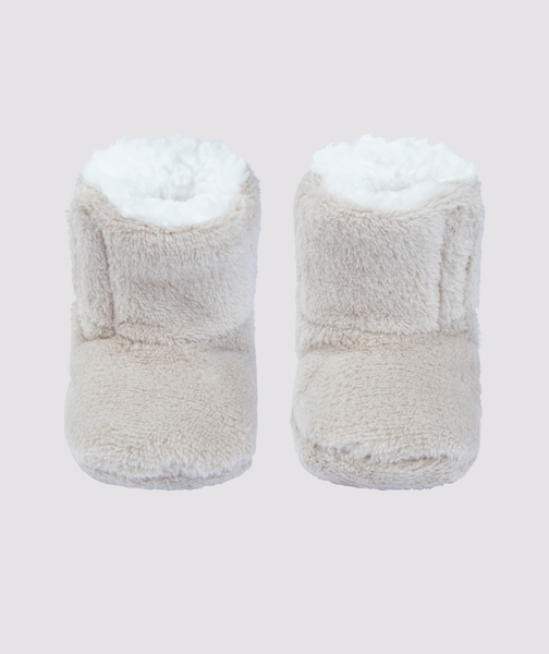 Baby Snoozees Bootee 1 Pack - Underworks - Latte | Target Australia