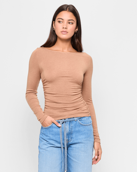 Side Gathered Knit Top - Lily Loves | Target Australia