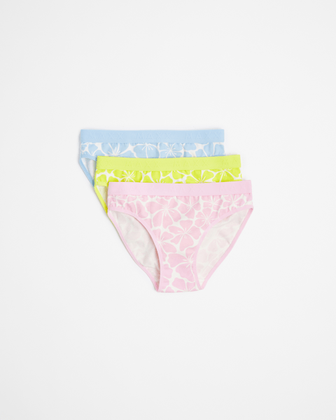 Girls Hibiscus Maxx Briefs - 3 Pack | Target Australia