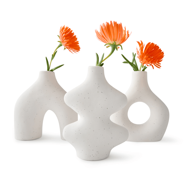Anko 3 Pack Ceramic Mini Vases | Target Australia