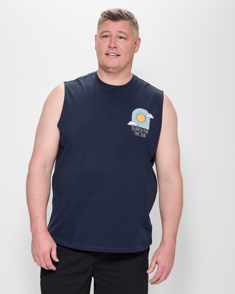 Plus Size Australian Cotton Sun Print Tank Top | Target Australia