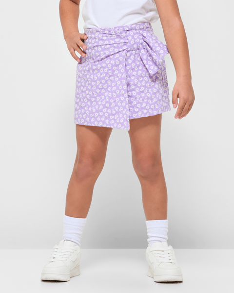 Floral Bow Front Skort | Target Australia