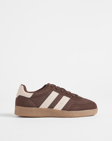 Womens Sneaker - Django - Dark Brown | Target Australia