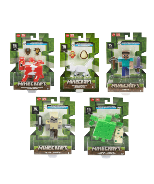 Minecraft Craft-A-Block Figures - Assorted* | Target Australia