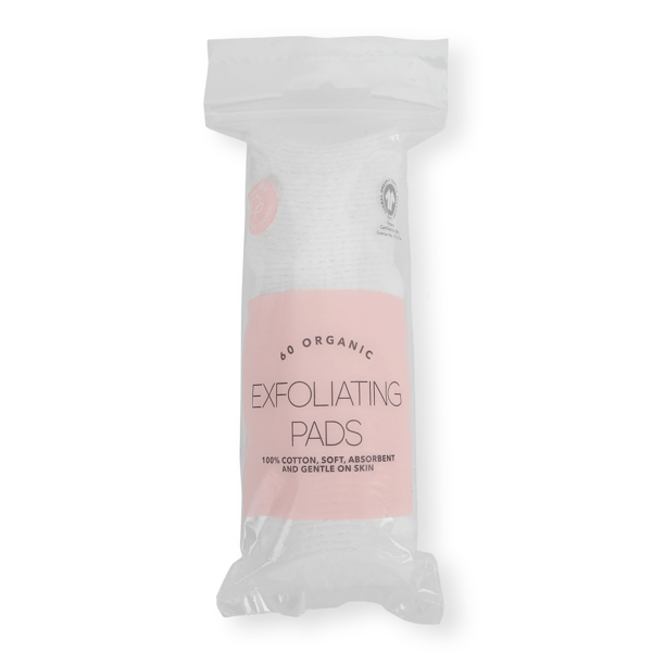 60 Pack Organic Exfoliating Cotton Pads | Target Australia