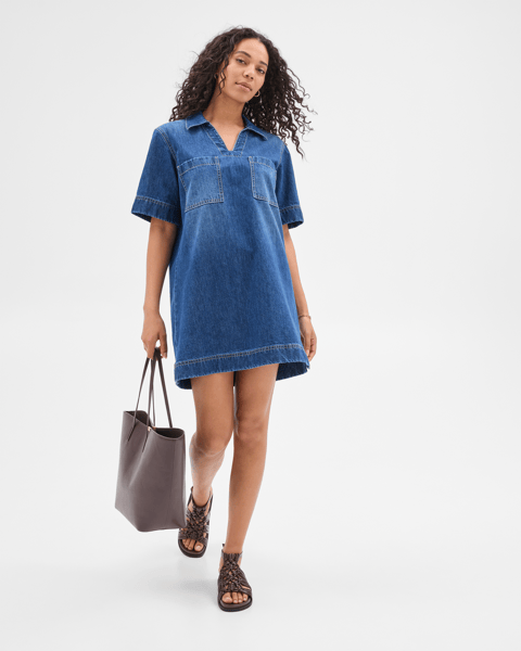 Denim Tunic Dress | Target Australia
