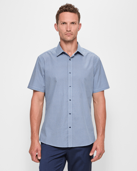 Diamond Geo Print Shirt - Preview | Target Australia