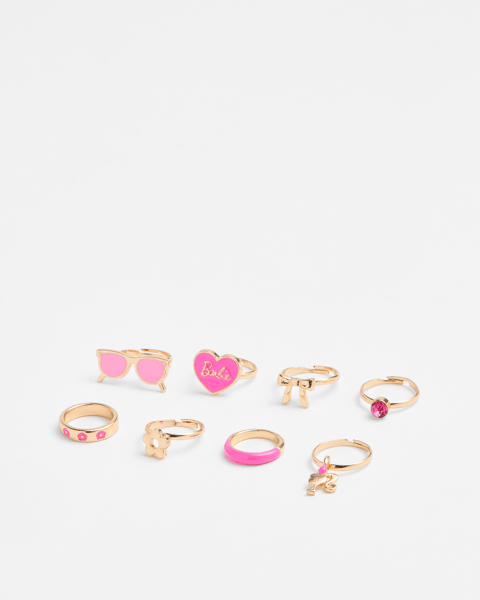 Kids Licensed Barbie Ring Pack | Target Australia