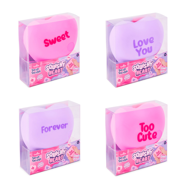 ToyMania Squish and Squiggle Squishy Heart - Assorted | Target Australia