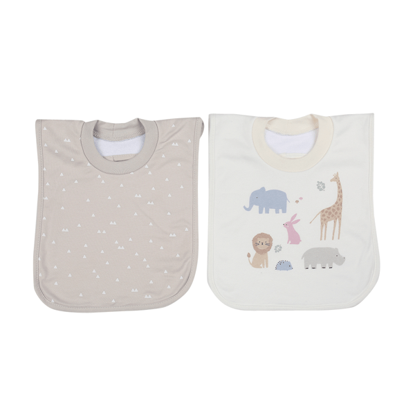 2 Pack Popover Bibs, Safari - Anko | Target Australia