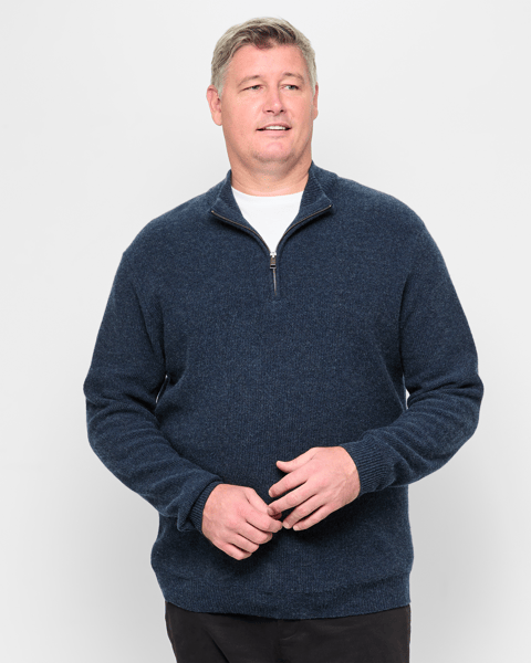 Plus Size Lambswool 1/2 Zip Jumper | Target Australia