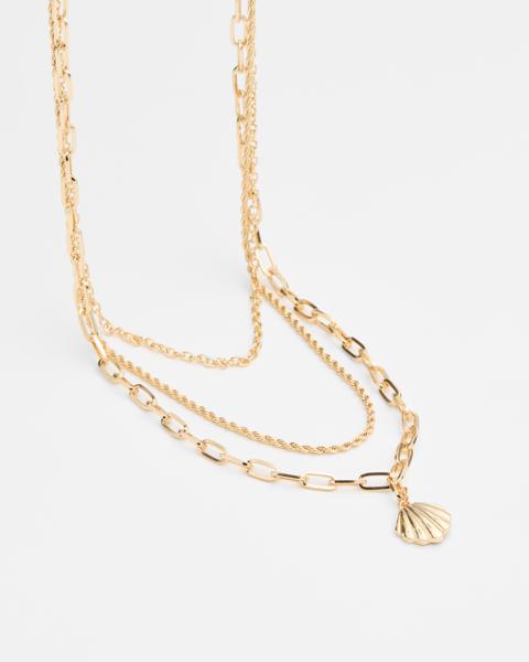 Shell Layered Necklace | Target Australia Shell Layered Necklace | Target Australia