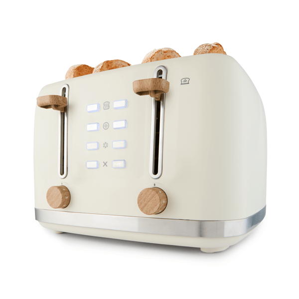 4 Slice Toaster, Off White - Anko | Target Australia