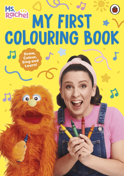 Ms Rachel: My First Colouring Book by Ms Rachel - Book | Target Australia