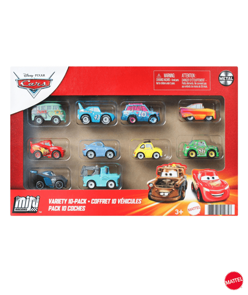 Mattel Disney and Pixar Cars Mini Racers 10 Pack | Target Australia
